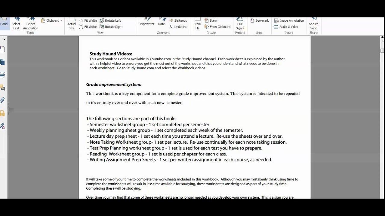 Study Guide Workbook Introduction