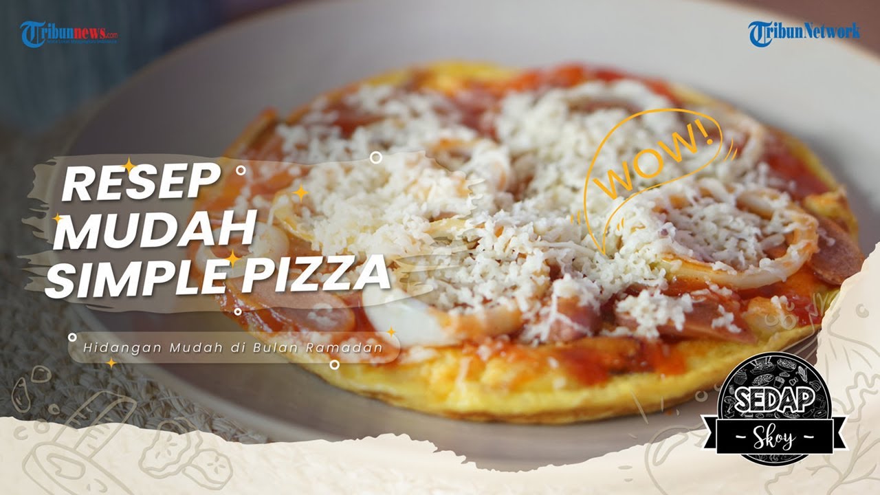 Resep Pizza Ala Anak Kos, Cuma Pakai Roti Tawar Tanpa Oven, Rasanya ...