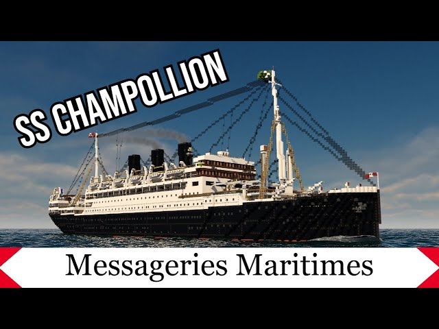 SS Champollion (1924) The Egyptian Goddess Minecraft Map