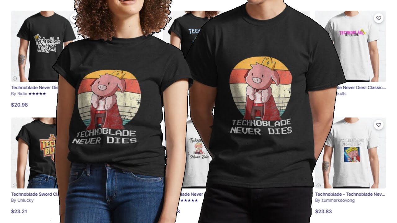 Technoblade - T-Shirt | Technoblade Merch