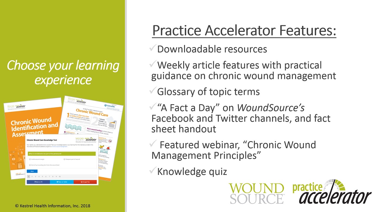 WoundSource Practice Accelerator April 2018 - Chronic Wound Care