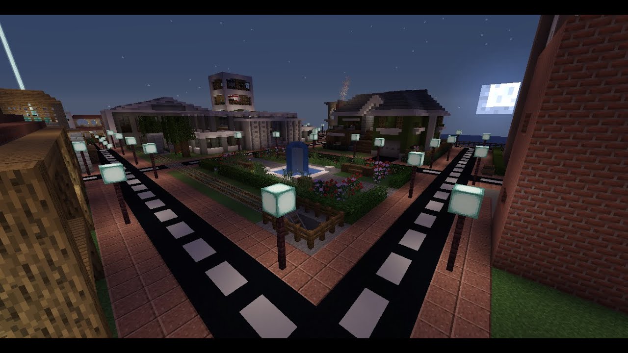 1.15.2 Small Minecraft City Map