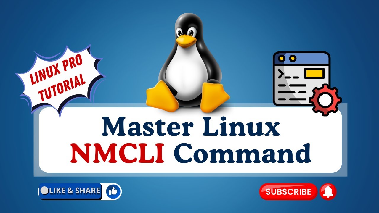NMCLI Command in Linux | NetworkManager (nmcli & nmtui)Explained