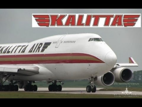 ᴴᴰ ✈ CLOSE B747-F Kallitta Air Takeoff @ Leipzig Airport