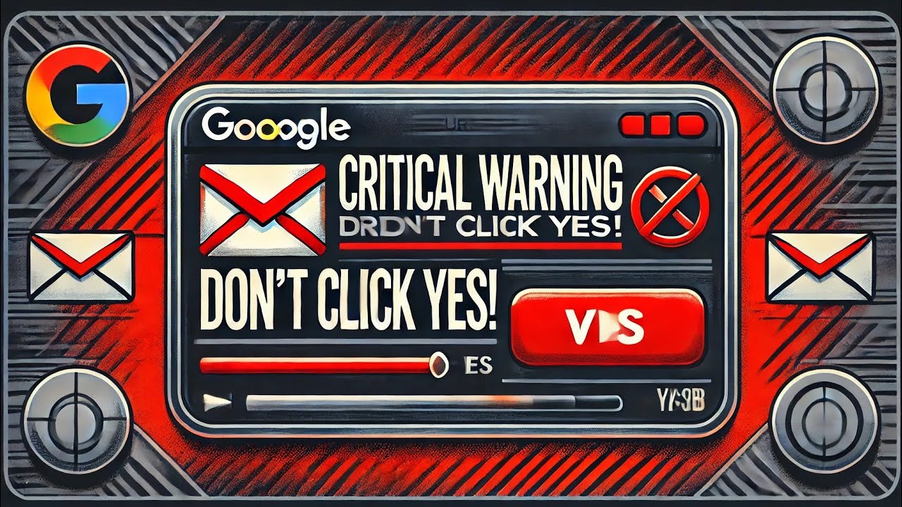 Critical Gmail Warning Don’t Click Yes to These Google Security Alerts