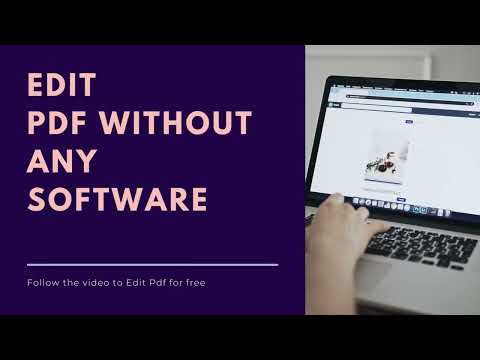 How to edit pdf || Free Pdf Editor Online