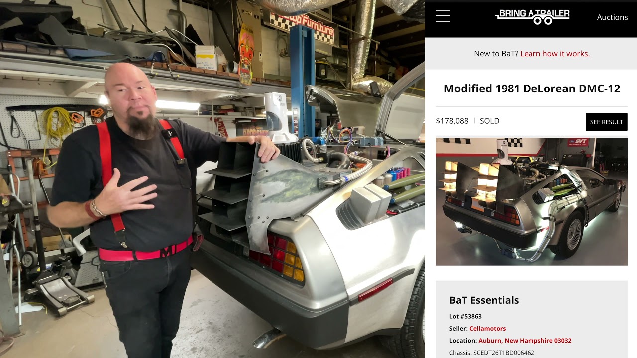 Most expensive Delorean Time Machine Replica ever?