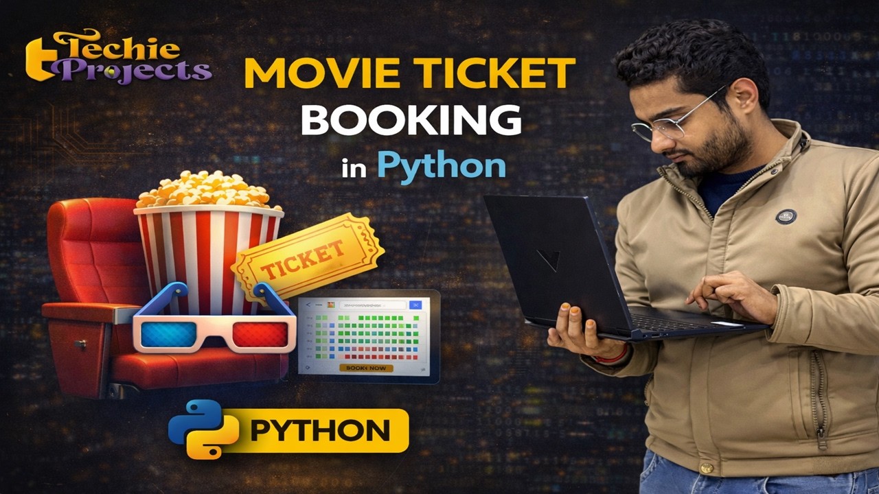 Movie Ticket Booking System in Python | Python Projects for Beginners