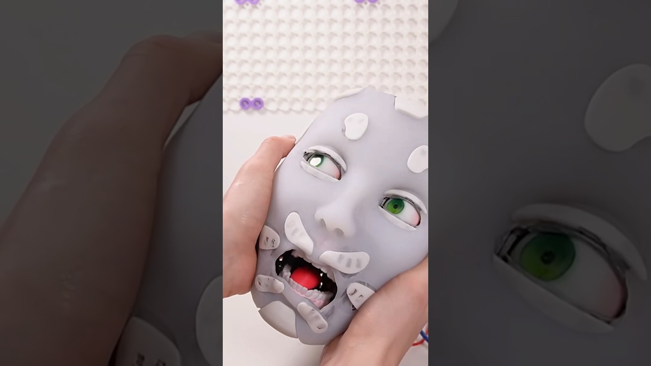 Animatronic Robot Head! - Silicone Skin and 3D-Printed (@WillCogley) #Robot #Robotics #Tech