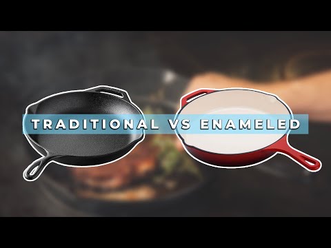 The real difference between Traditional vs Enameled Cast Iron