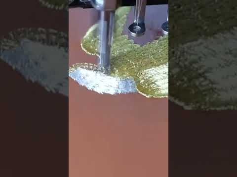 Super HOLiAUMA AI embroidery machine! 1200 spm high speed ...