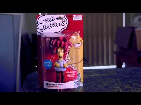 The Simpsons Sideshow Bob - TALKING FIGURE