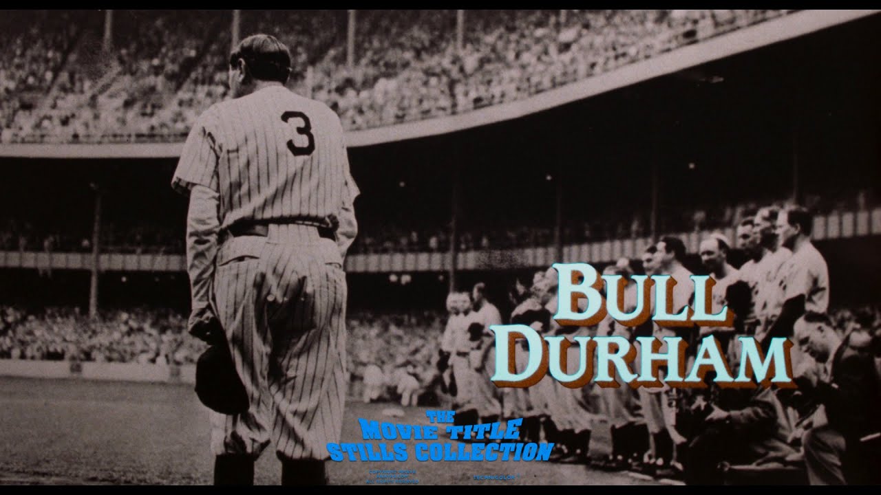 Bull Durham (1988) title sequence