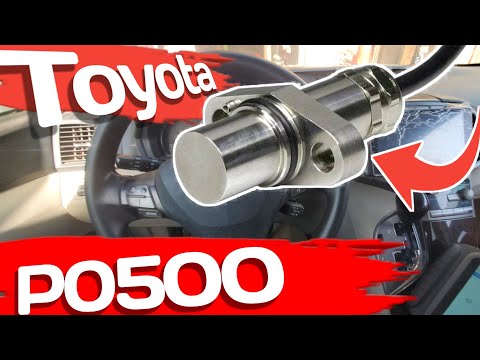 causes and fixes Toyota P0500 Code: vehicle speed Sensor 'A'
