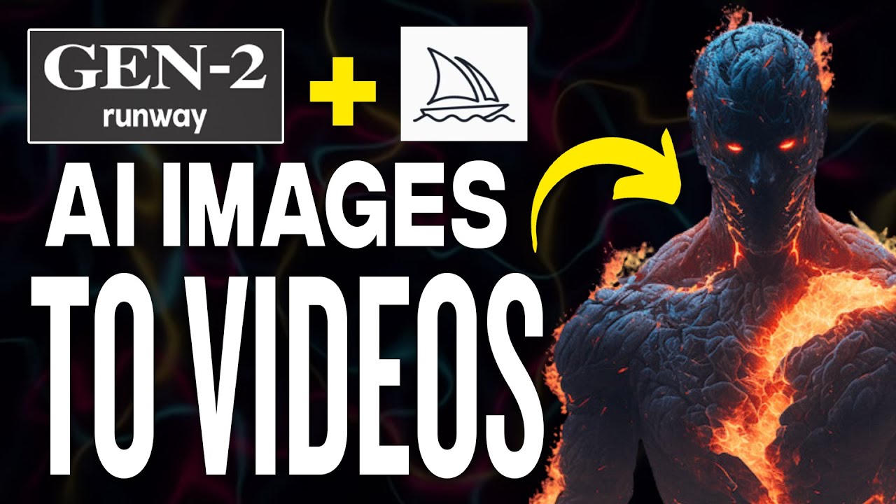 How To Create Midjourney Images Into AI Videos With Gen-2 Runway