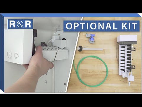 How to Install an Optional Ice Maker Kit | Repair & Replace