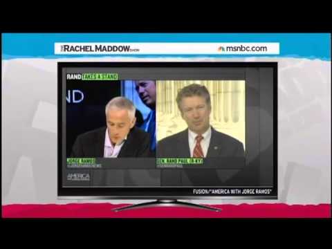 Rachel Maddow Attacks Rand Paul for Response to Wikipedia Plagiarism Charges: 'Absolute Incoherence'