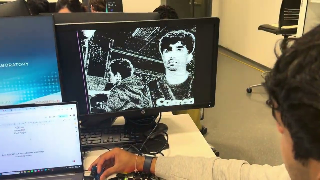 UIUC ECE385 Final Project (Camera to FPGA Pipeline)