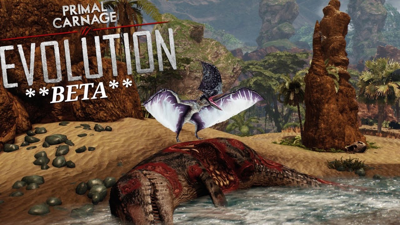 Primal carnage evolution **BETA** |  Tupa gameplay!
