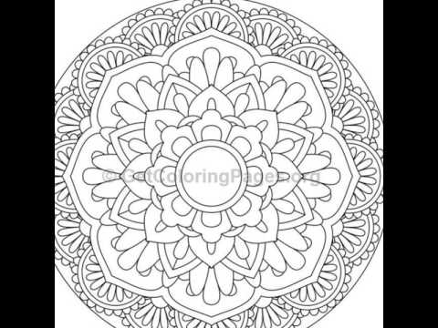 Mandalas art free mandala coloring pages