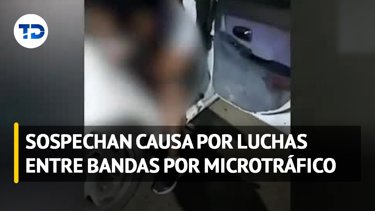 A minor was murdered in Pavas