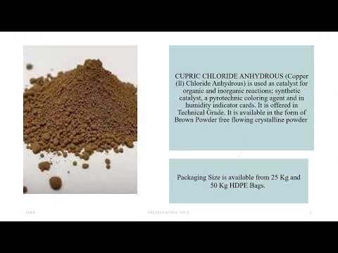 Cupric Chloride - Copper(II) chloride Latest Price, Manufacturers ...