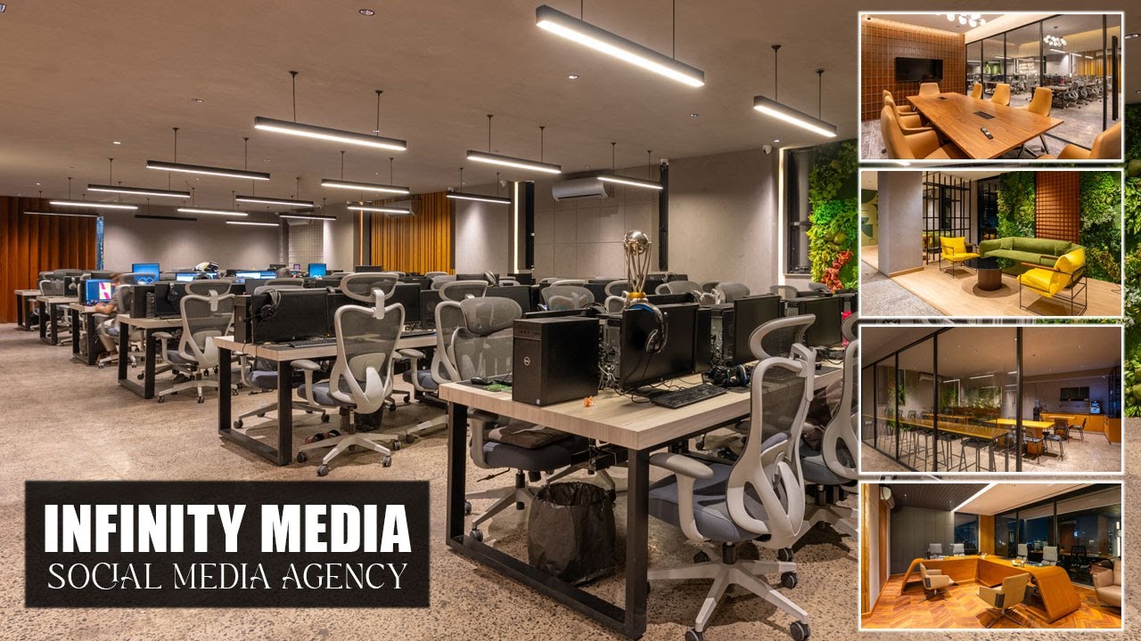 Inside Infinity Media's Stunning Head Office in Gulberg III | Designed by Architect INC, Lahore