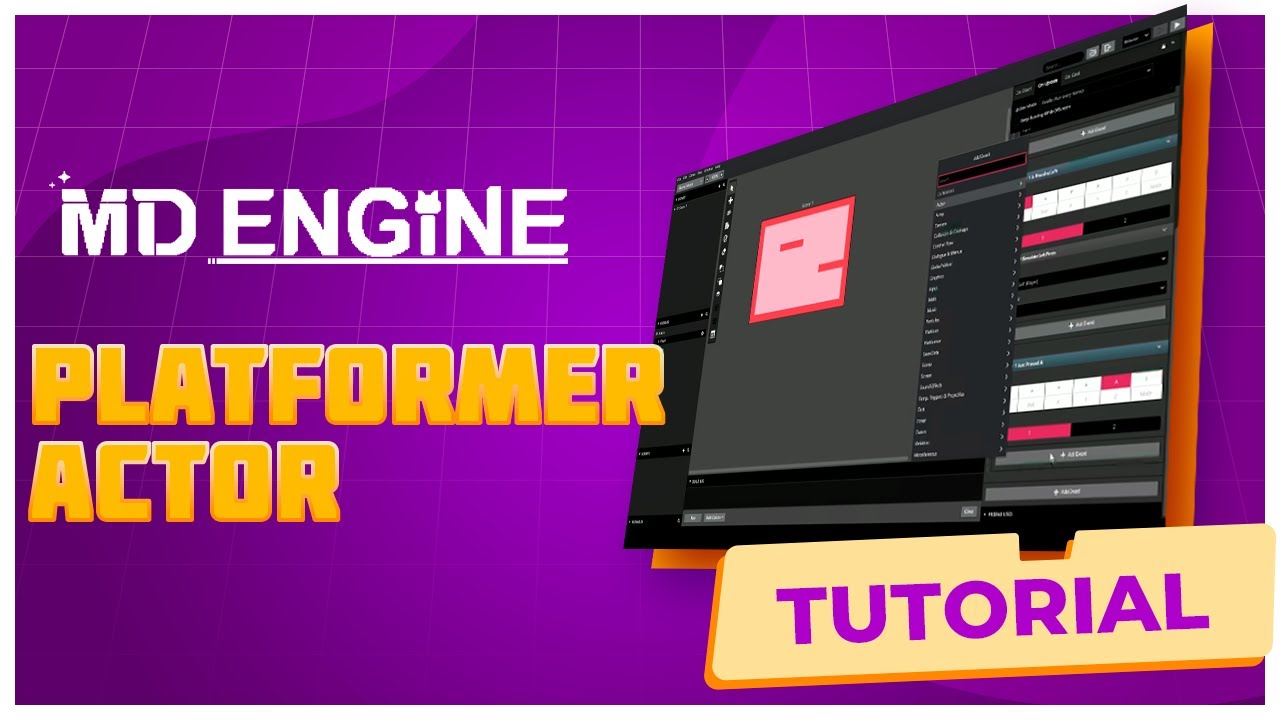 MD Engine - Platformer Actor Tutorial
