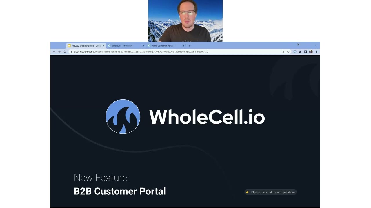 7/22/22 Webinar: B2B Customer Portal Launch