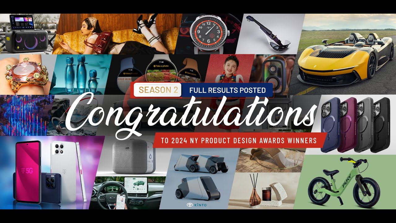 2024 NY Product Design Awards Featured Winners