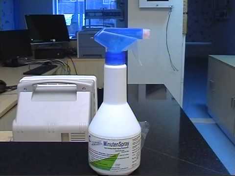 Minuten Spray - Minuten Spray - Surface & Instrument Disinfectant ...