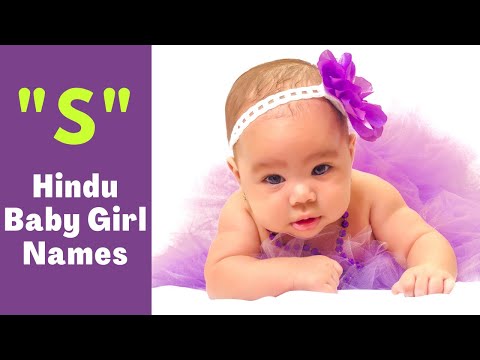 "S" letter names for Hindu baby girl || Unique Hindu Baby Girl Names starting with "S"