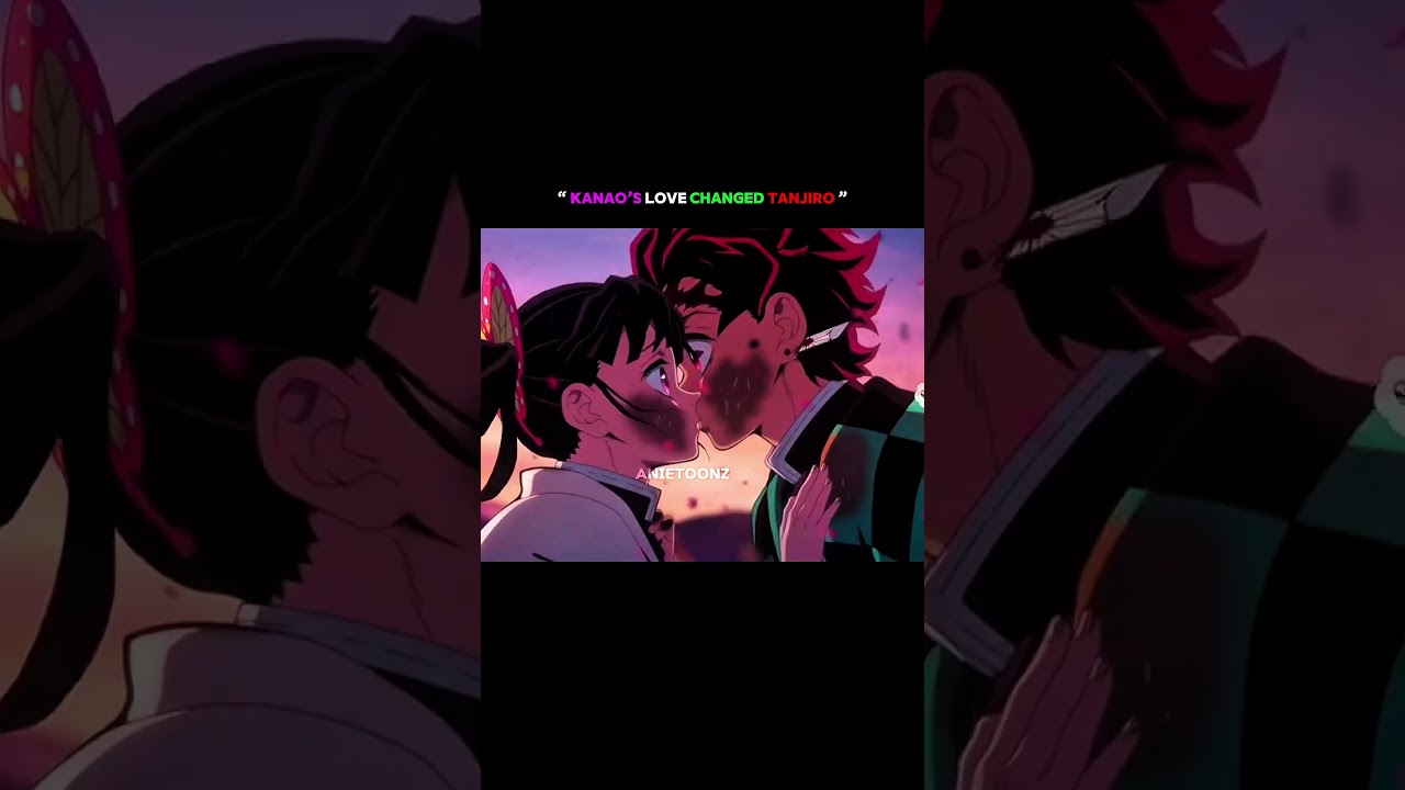 “Your love… changed me.”Even in the darkest moment 🌅🤍Demon Slayer #shorts #tanjiro #kanao