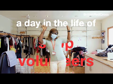 People like us | What's it like to volunteer with a British Red Cross shop?