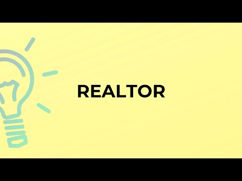 What is the meaning of the word REALTOR?