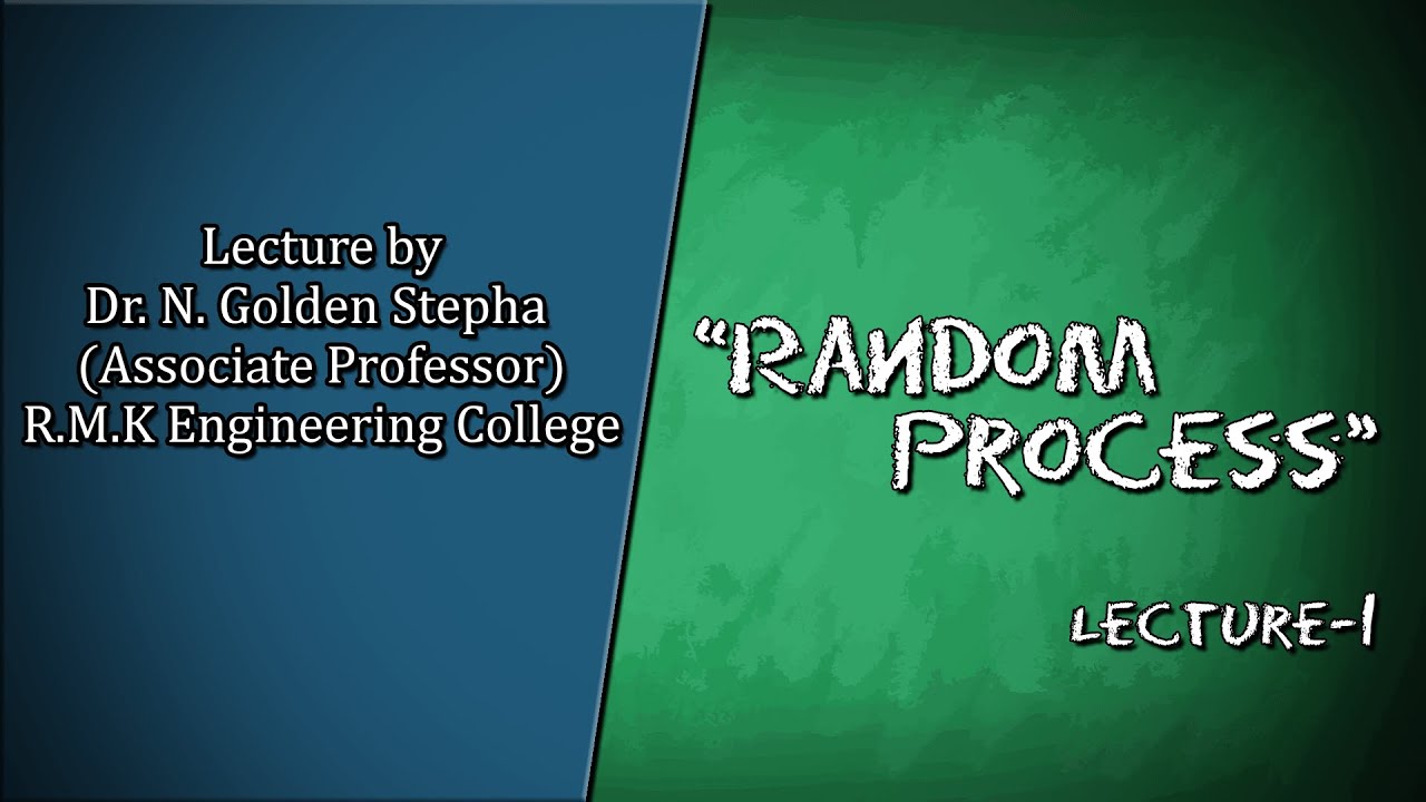 Random Process - Lecture 1