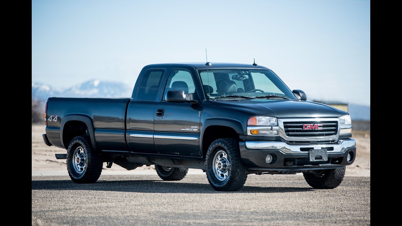 2004 GMC Sierra 2500HD Ext. Cab Duramax 4x4 _ Stock # 0503 (v1)