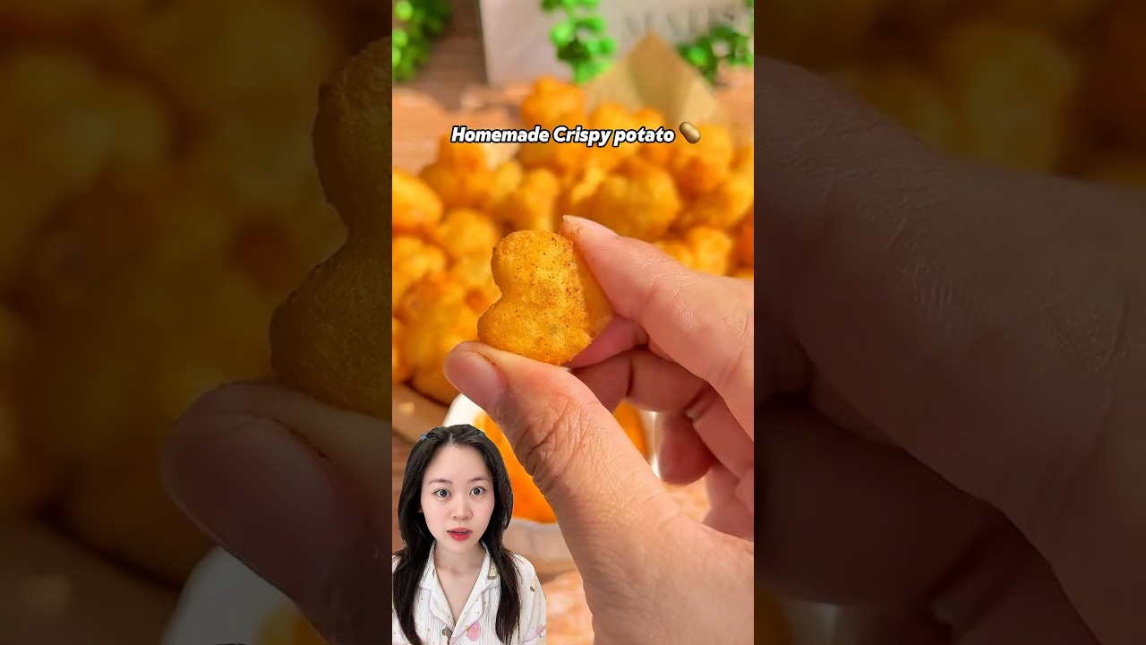 Homemade crispy potato from @pattygurlz #shorts