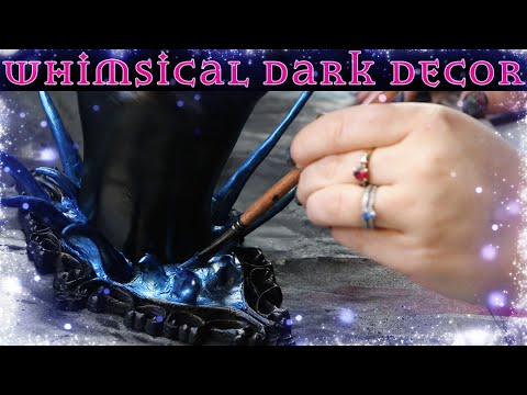 I Made Something Strange & Unusual for My Wall! - Whimsical Dark Decor