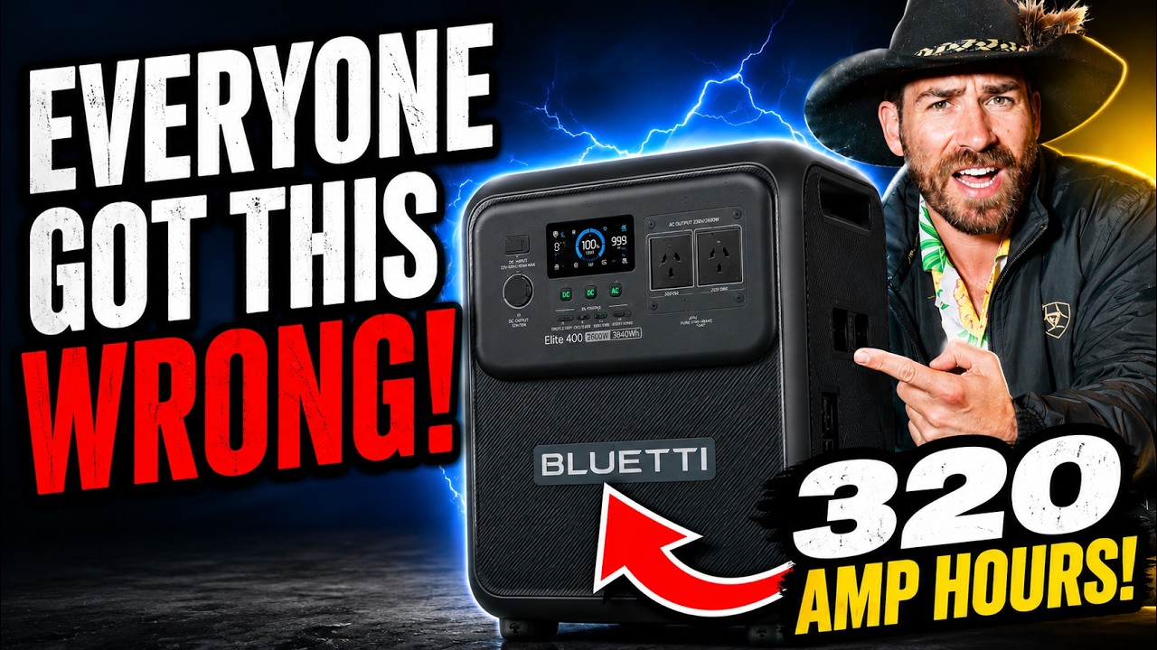 ⚡ BLUETTI Just Changed Camping FOREVER… Elite 400 Review
