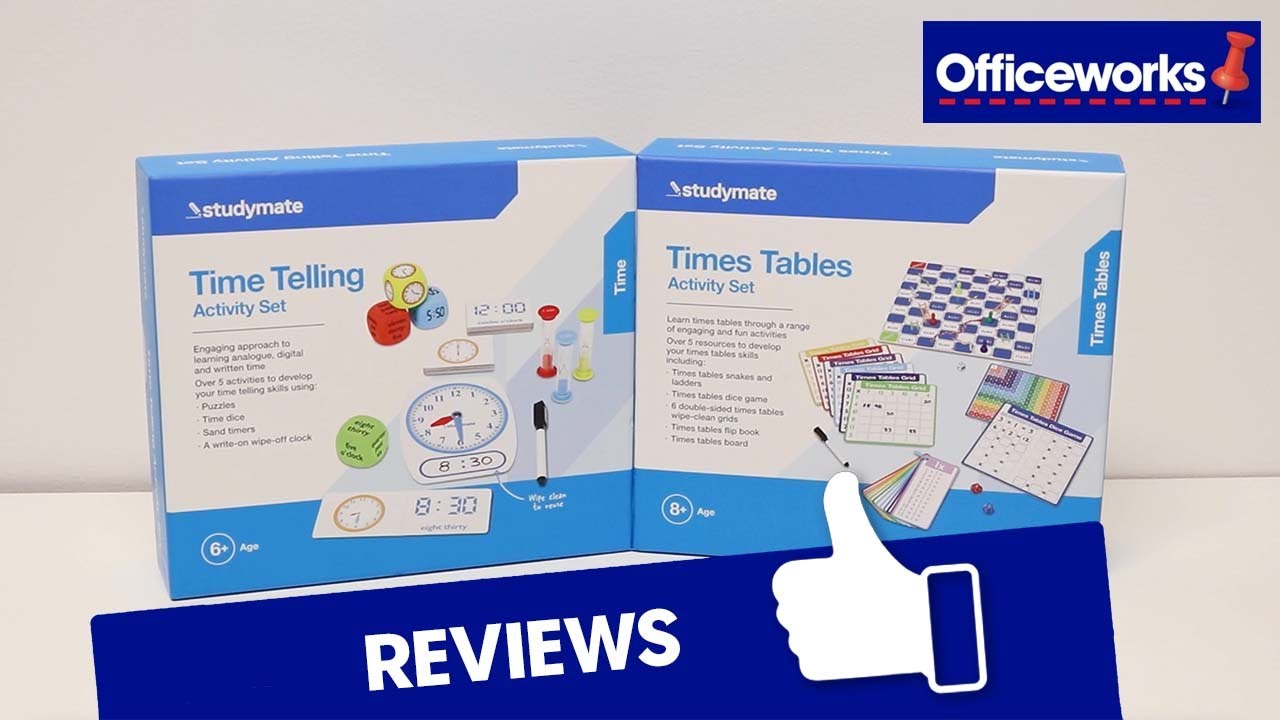 Studymate Times Tables Set | Officeworks