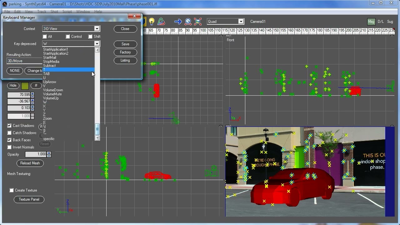 Setting Up Maya-Style Keyboard Accelerators in SynthEyes | Boris FX