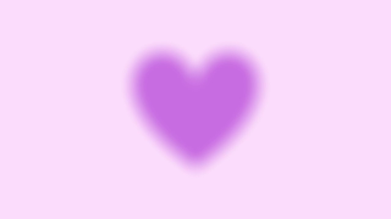 Purple Heart Aura 4K Wallpaper 💜 Soft Aesthetic TV & Desktop Wallpaper (1 Hour) | UNIPIX WALLPAPERS