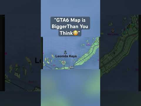 GTA 6 map leaks are next-level! Vice City is just the start 🔥#GTA6 #GTA6Map #RockstarGames #gaming
