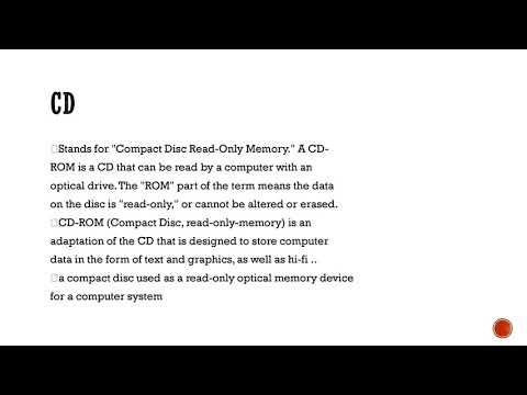 CD ROM presentation /definition/CD ROM databases#presentation #studywithme #viral
