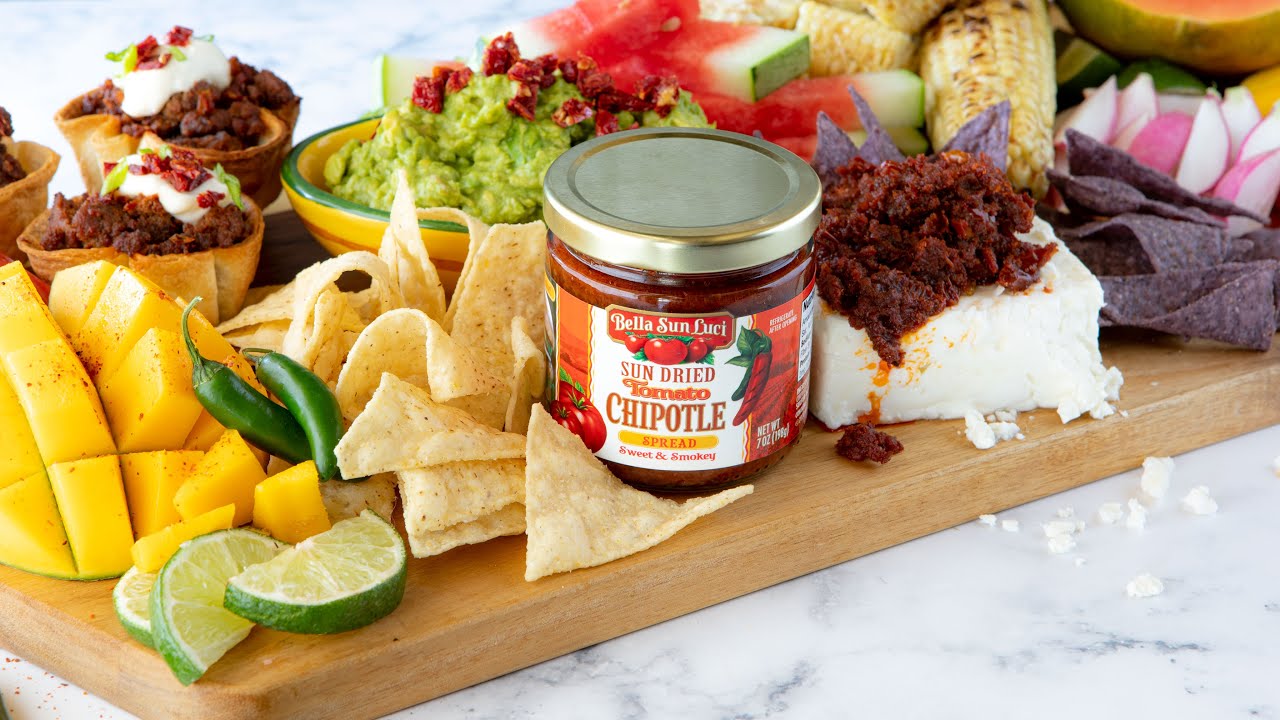 Chipotle Fiesta Appetizer Board | Bella Sun Luci