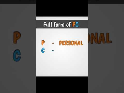 full form of PC | PC full form | PC ka Full form kya hota hai #pc #g2k_fact #shorts #short #ytshorts