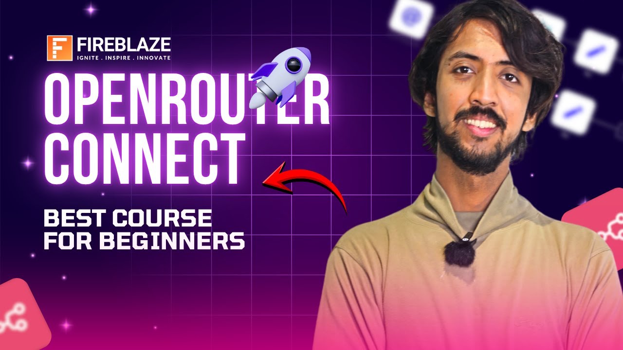 Connecting OpenRouter API with HTTP Request Node | Working with APIs in n8n | Fireblaze AI School