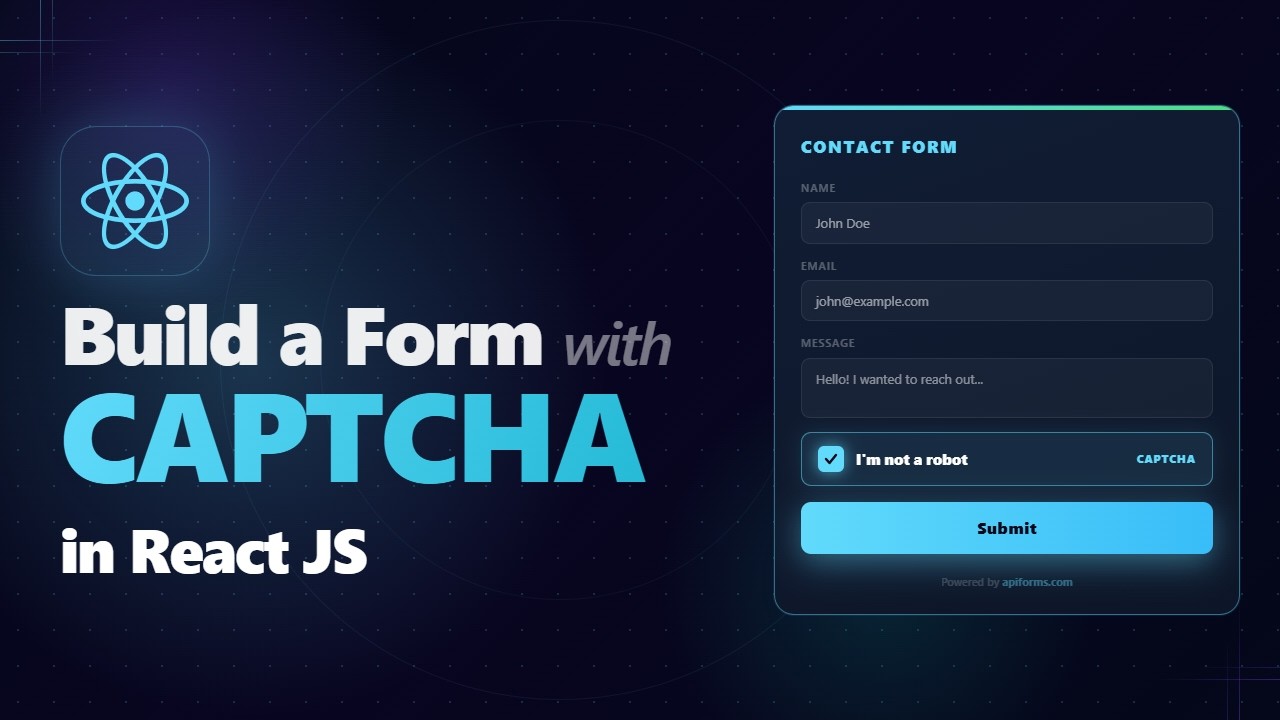 How to Build a Form with Captcha in React JS