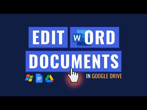 Edit Word Docs In Google Drive